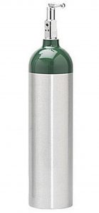Aluminum D Size Oxygen Cylinder With Toggle Valve - NEW - GlobalTech ...